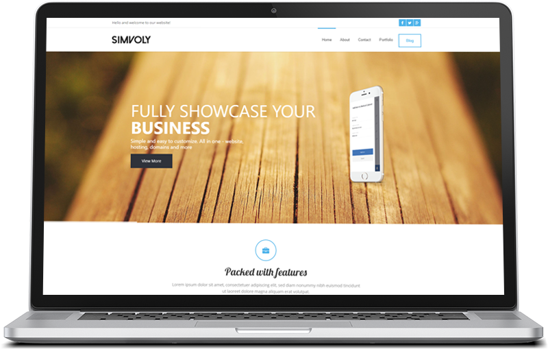 Simvoly Website Builder - Build a Website
